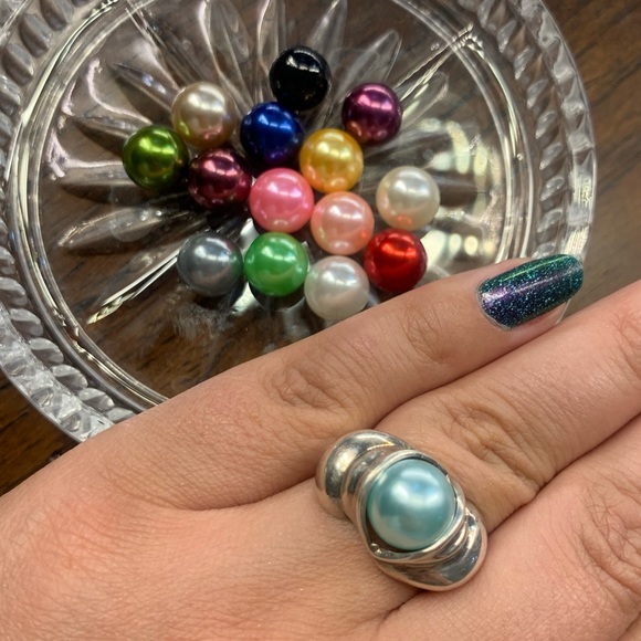 Jewelry | Interchangeable Bead Orb Sphere Orbis Ball 1mm Jewelry Ring ...